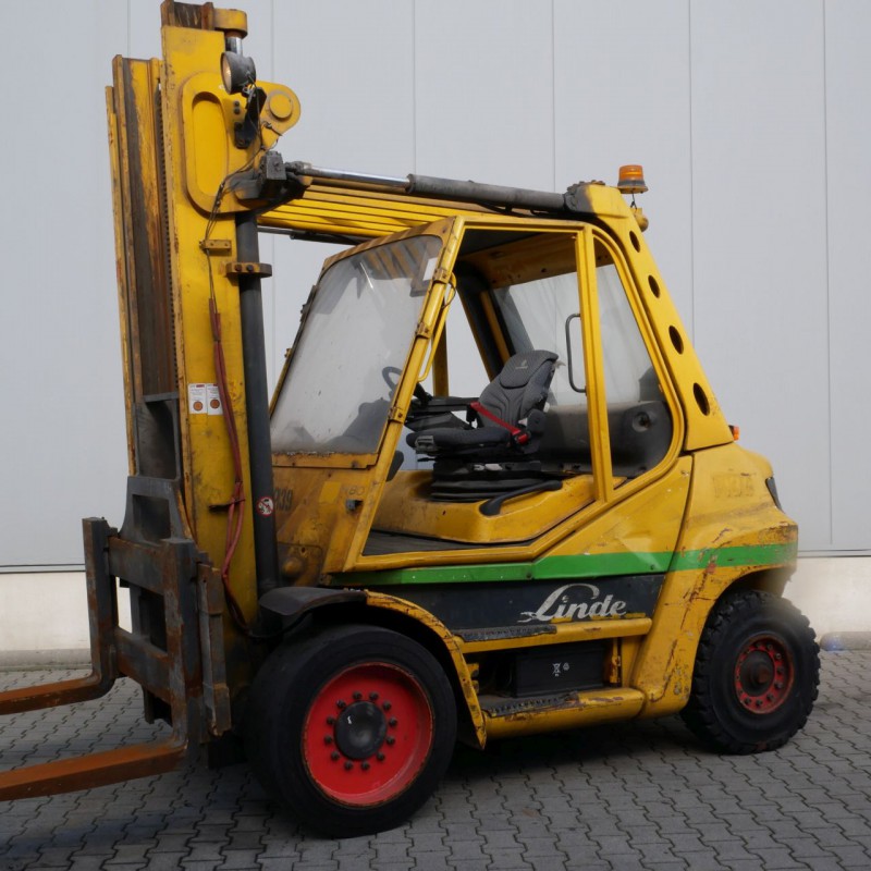 Дизелов мотокар Linde H80D 396