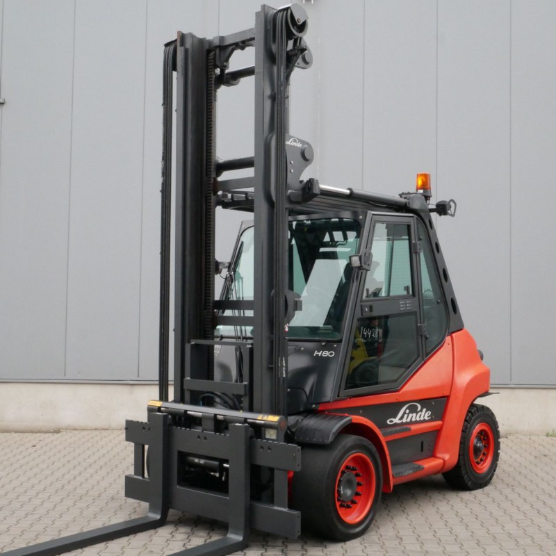 Дизелов мотокар Linde H80D 396 8000kg